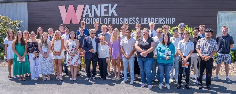Ashley and the Ronald & Joyce Wanek Foundation Empower Student Success ...